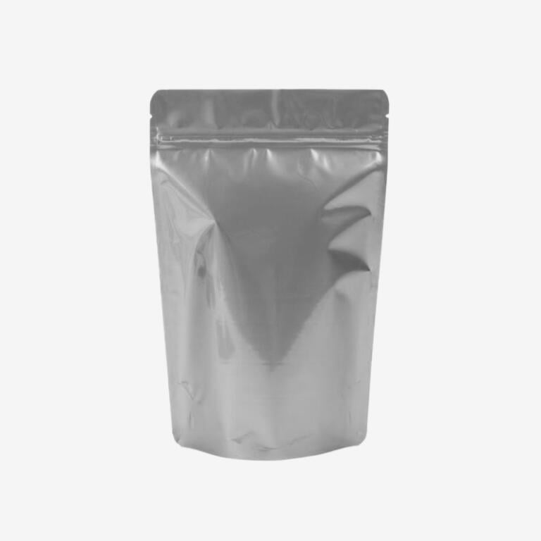 Bolsas stand up pouch kraft ventana cuadrada con zipper - Broempaques